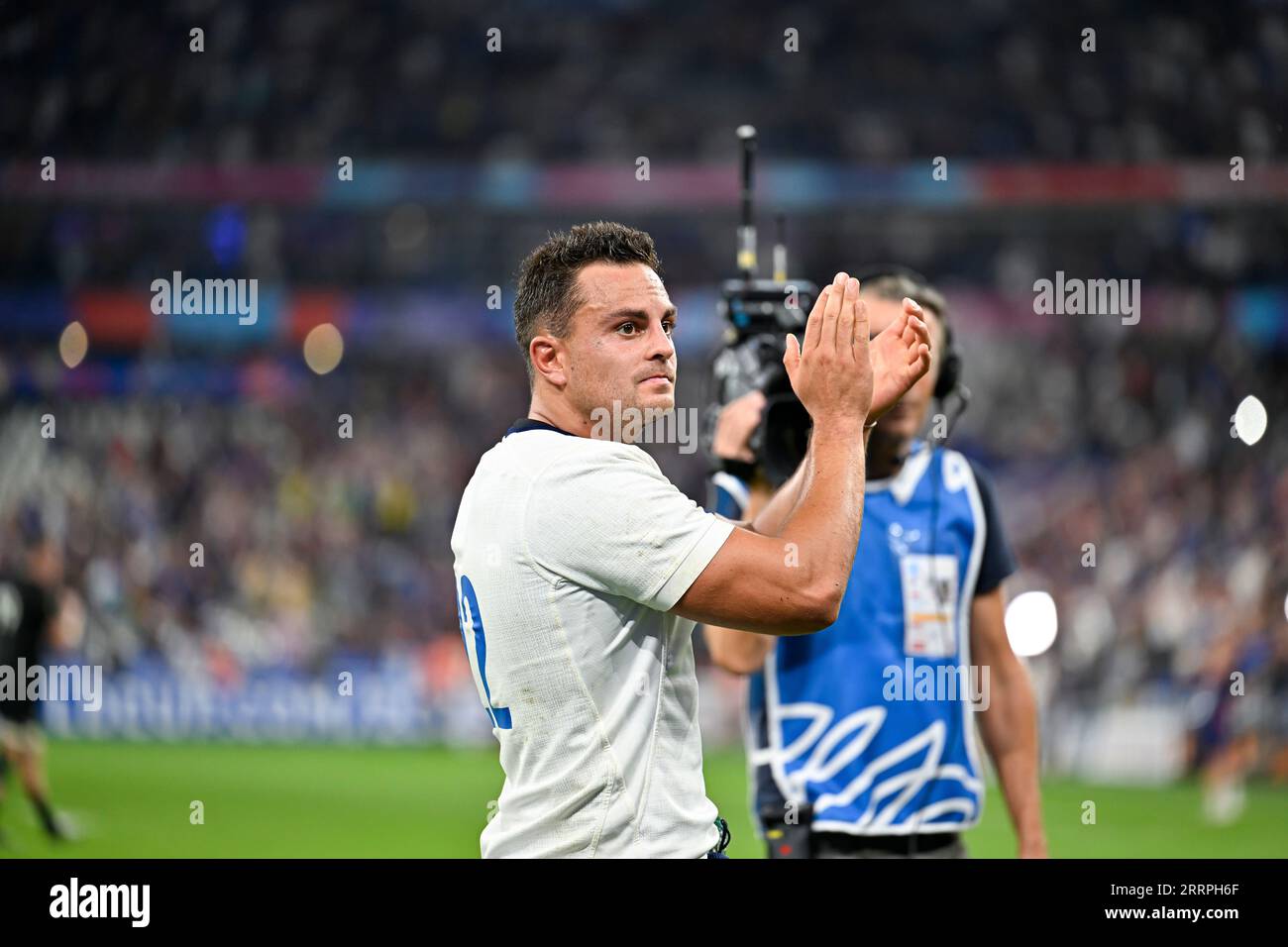 Paris, France. 08th Sep, 2023. Arthur Vincent during the Rugby World ...