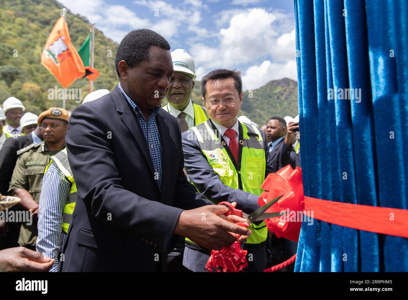 230326 -- SOUTHERN PROVINCE, March 26, 2023 -- Zambian President ...