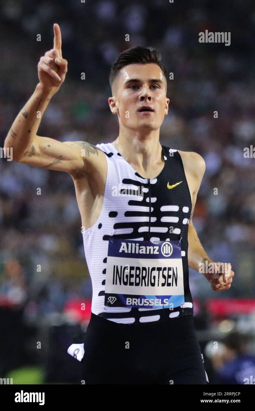 Brussels, Belgium. 8th Sep, 2023. Jakob Ingebrigtsen of Norway ...