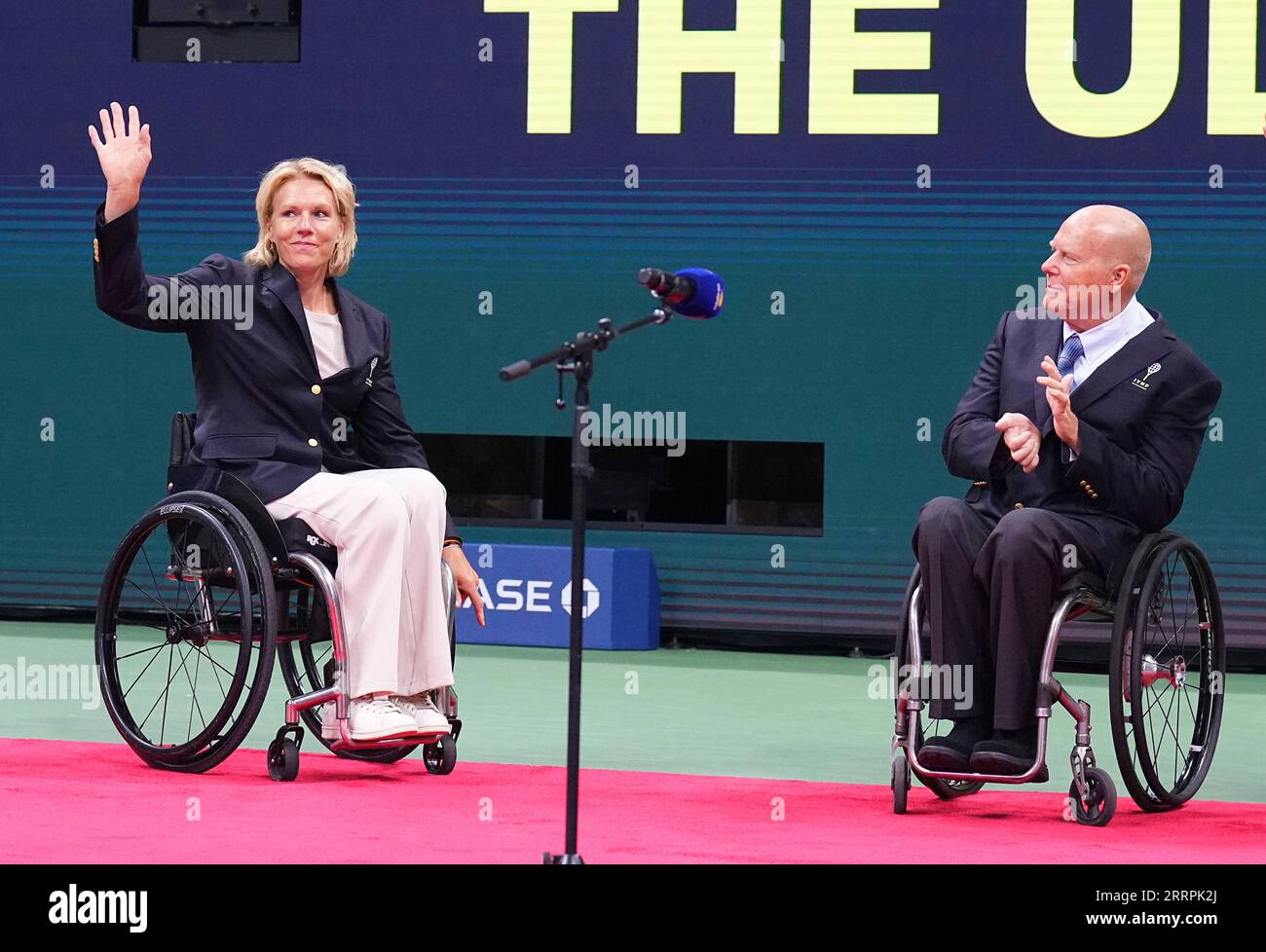 Wheelchair Tennis Athletes, Eshter Vergeer and Rick Draney during the ...