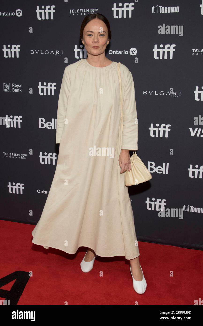 Toronto, Canada. 08th Sep, 2023. Nadia Litz attends the "The Dead Don't ...