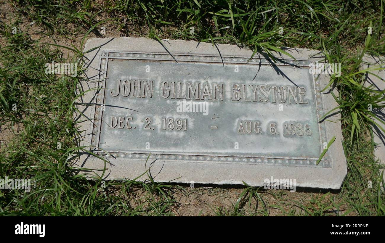 North Hollywood, California, USA 7th September 2023 Director John Blystone Grave in Section H at ...