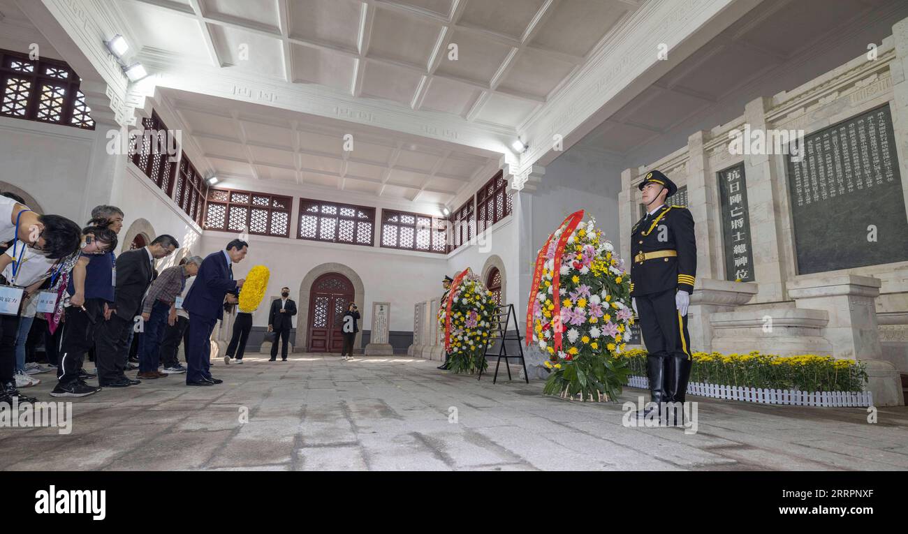 230405 -- CHONGQING, April 5, 2023 -- Ma Ying-jeou, former chairman of ...
