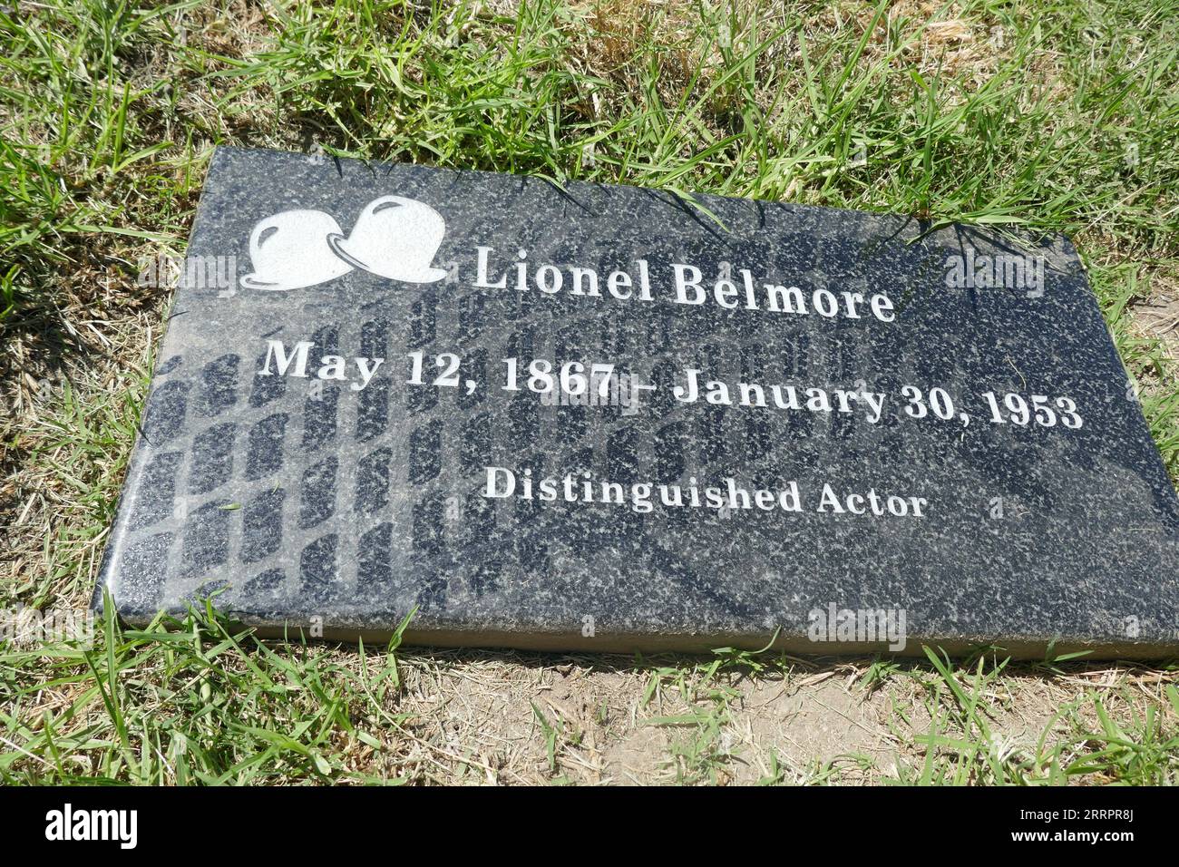 North Hollywood, California, USA 7th September 2023 Lionel Belmore Grave in Section H at ...