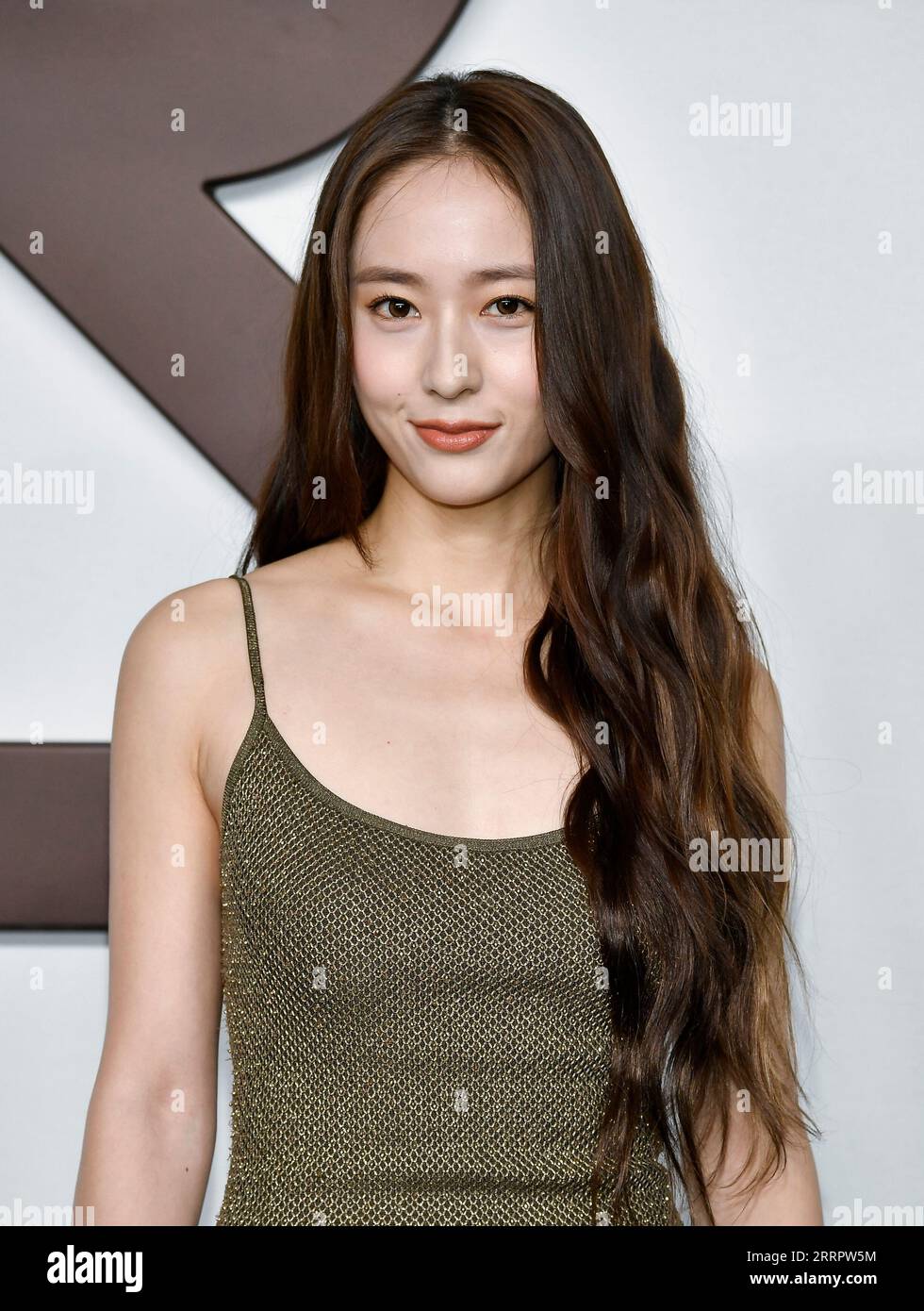 Krystal Jung attends the Ralph Lauren Spring/Summer 2024 fashion show as part of New York ...