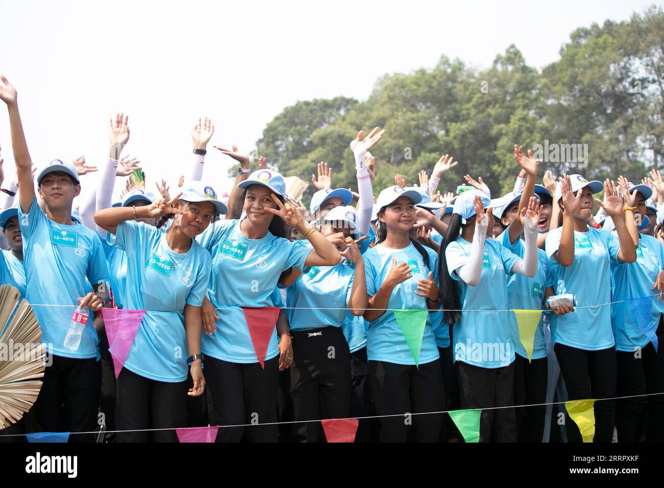 230415 -- SIEM REAP, April 15, 2023 -- People attend a Madison dance ...