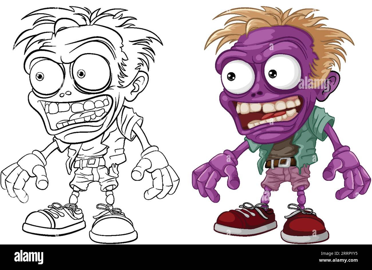 Undead creature Stock Vector Images - Alamy