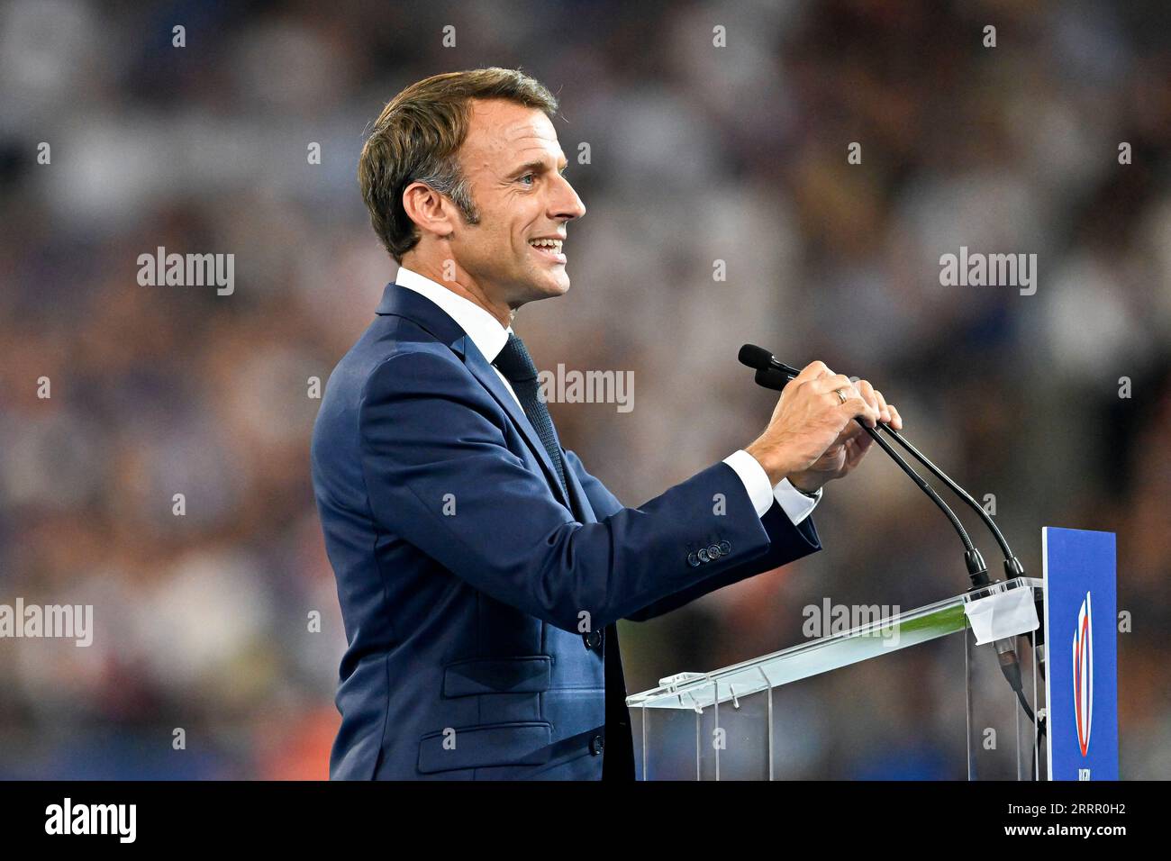 President macron controversial pension reforms hi-res stock photography ...