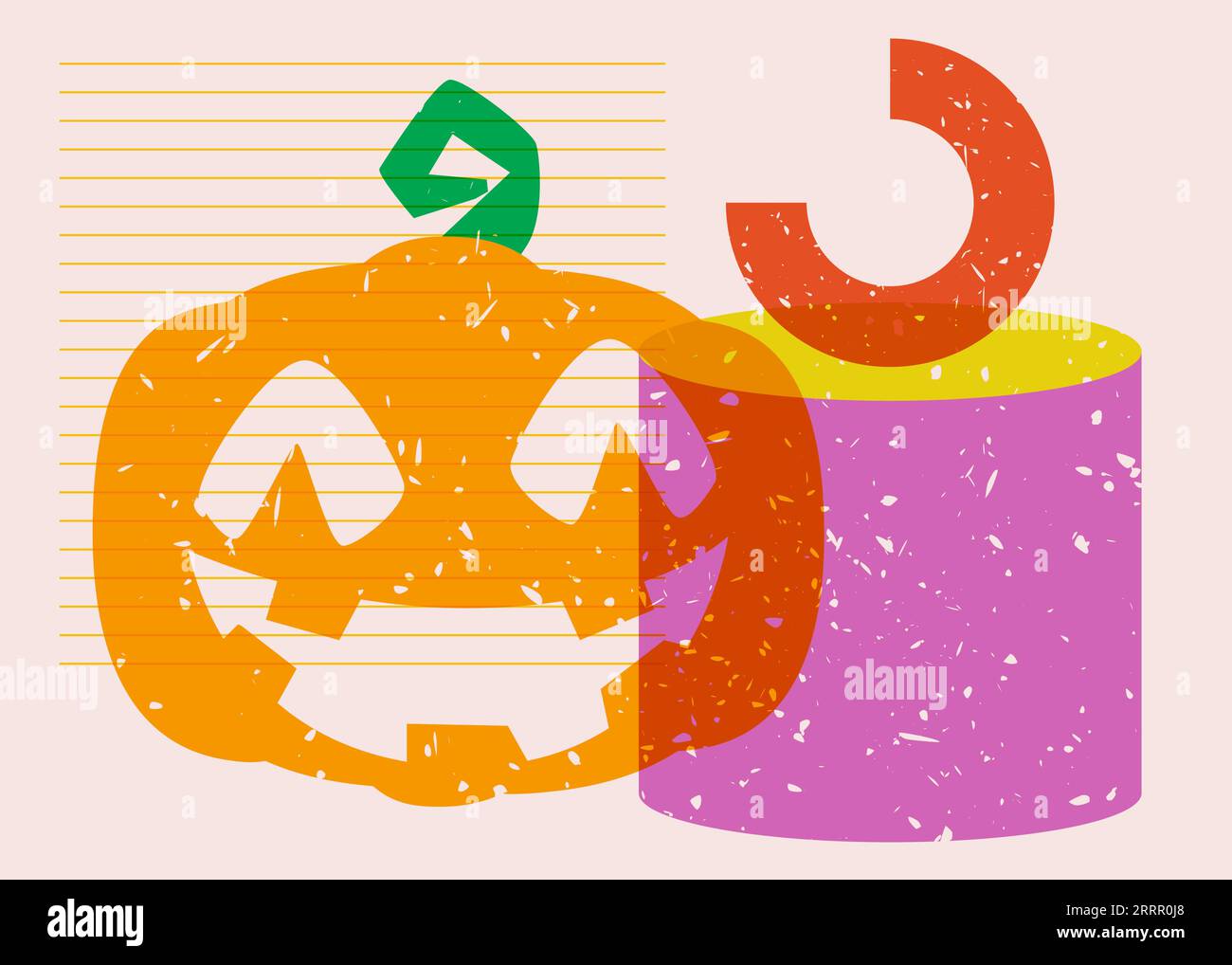 O half Stock Vector Images - Alamy