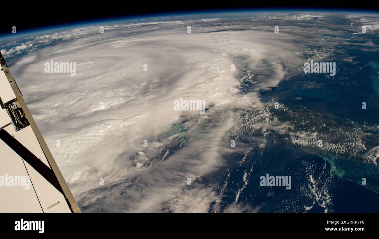 Earth Atmosphere. 29th Aug, 2023. As the International Space Station ...