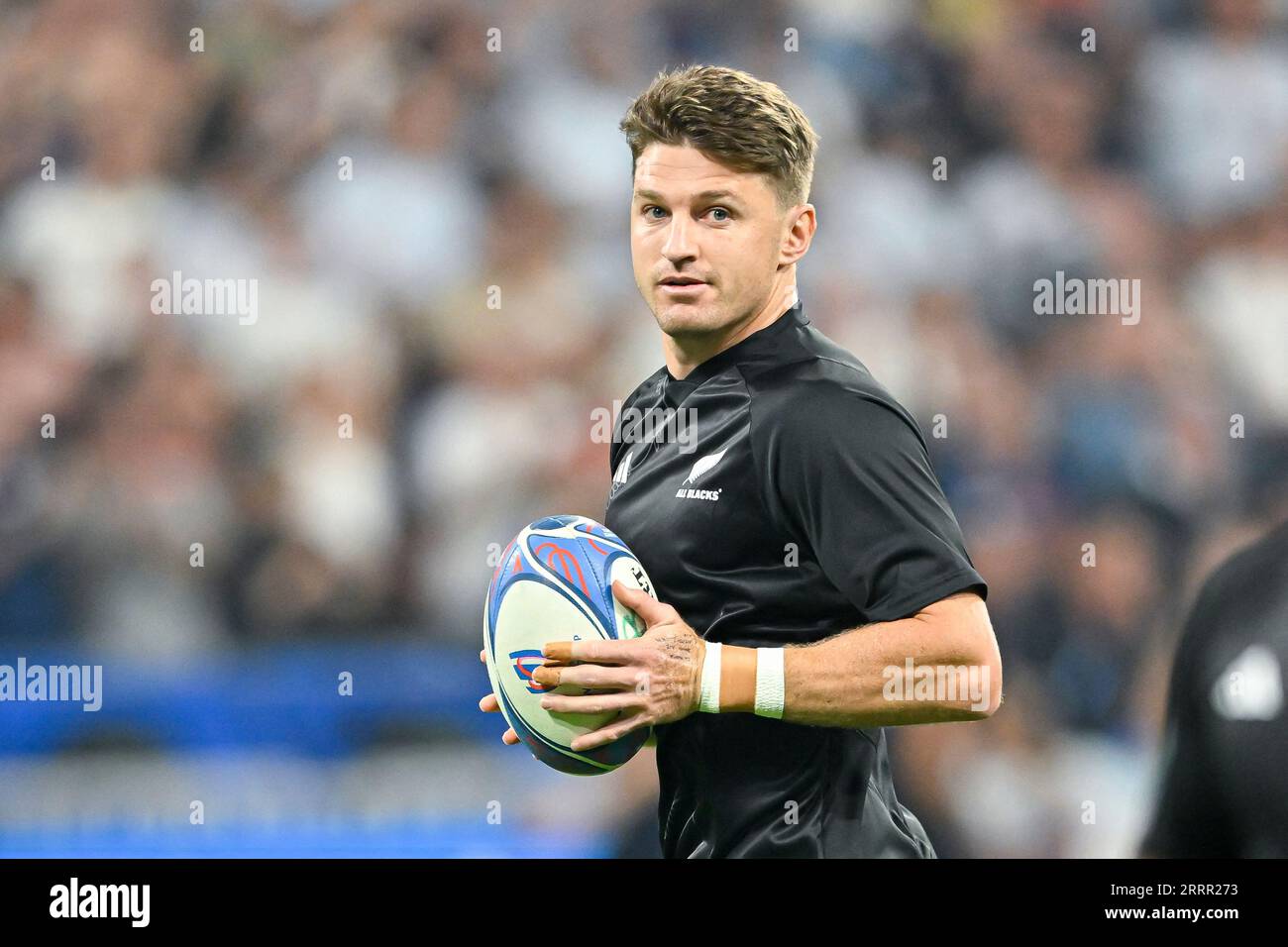 Beauden Barrett during the Rugby World Cup RWC 2023, Pool A match ...