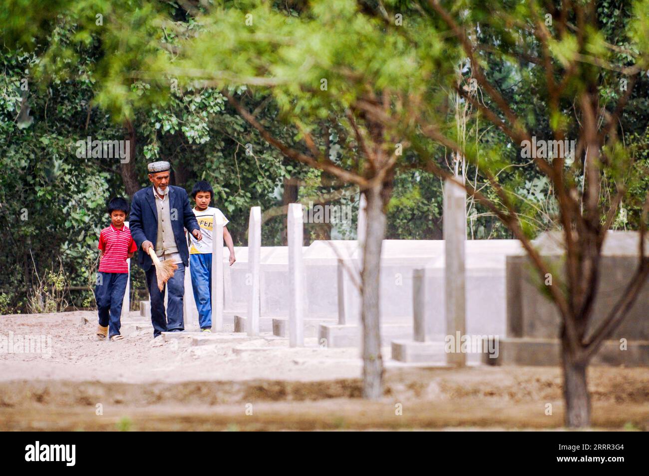 230430 -- YECHENG, April 30, 2023 -- This file photo taken on April 30 ...
