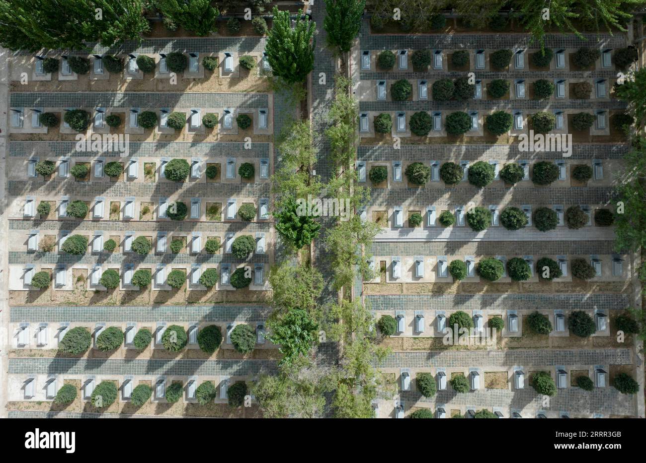 230430 -- YECHENG, April 30, 2023 -- This aerial photo taken on April ...
