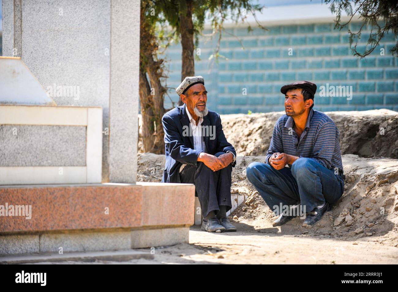 230430 -- YECHENG, April 30, 2023 -- This file photo taken on April 29 ...