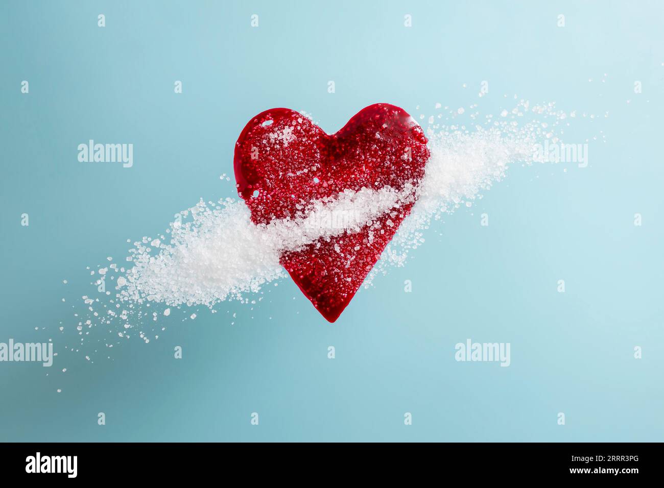 Blood Splatter In Snow