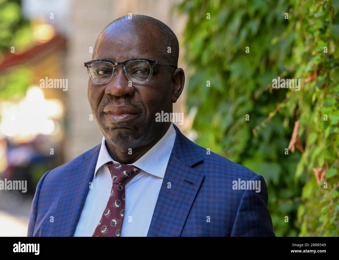 Berlin, Germany. 07th Sep, 2023. Godwin Obaseki, governor of the ...