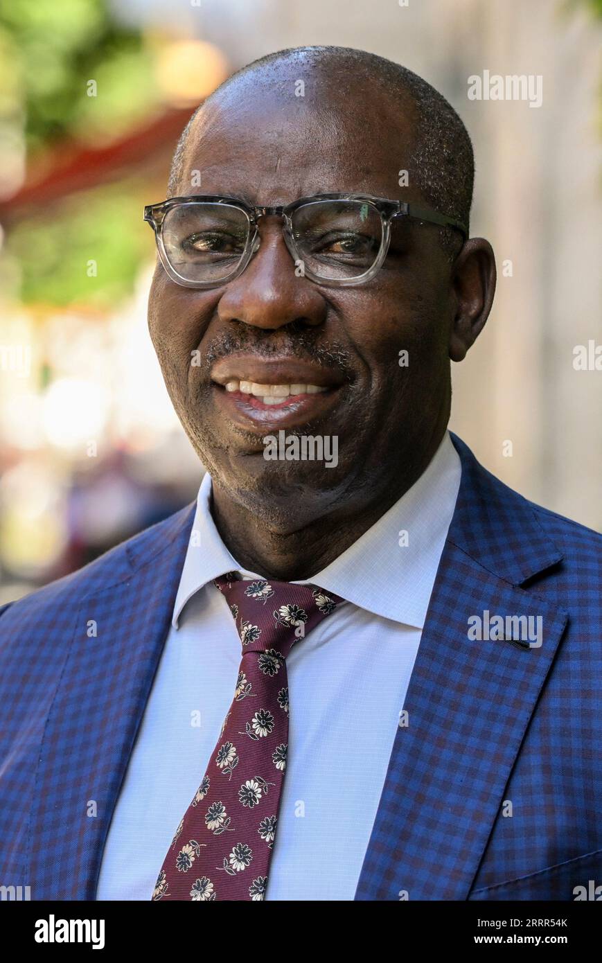 Berlin, Germany. 07th Sep, 2023. Godwin Obaseki, governor of the ...