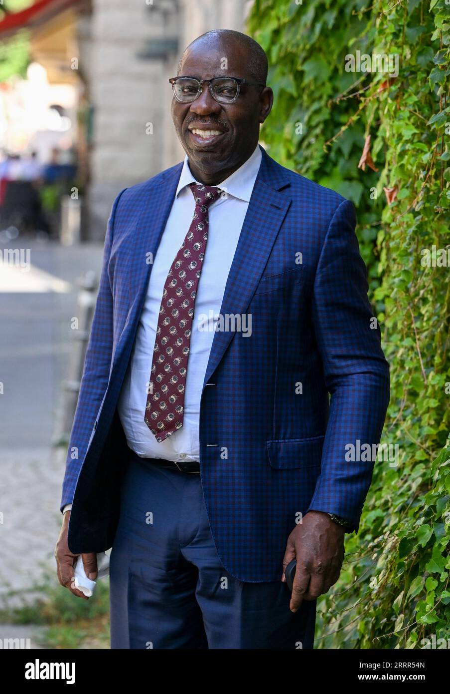 Berlin, Germany. 07th Sep, 2023. Godwin Obaseki, governor of the ...