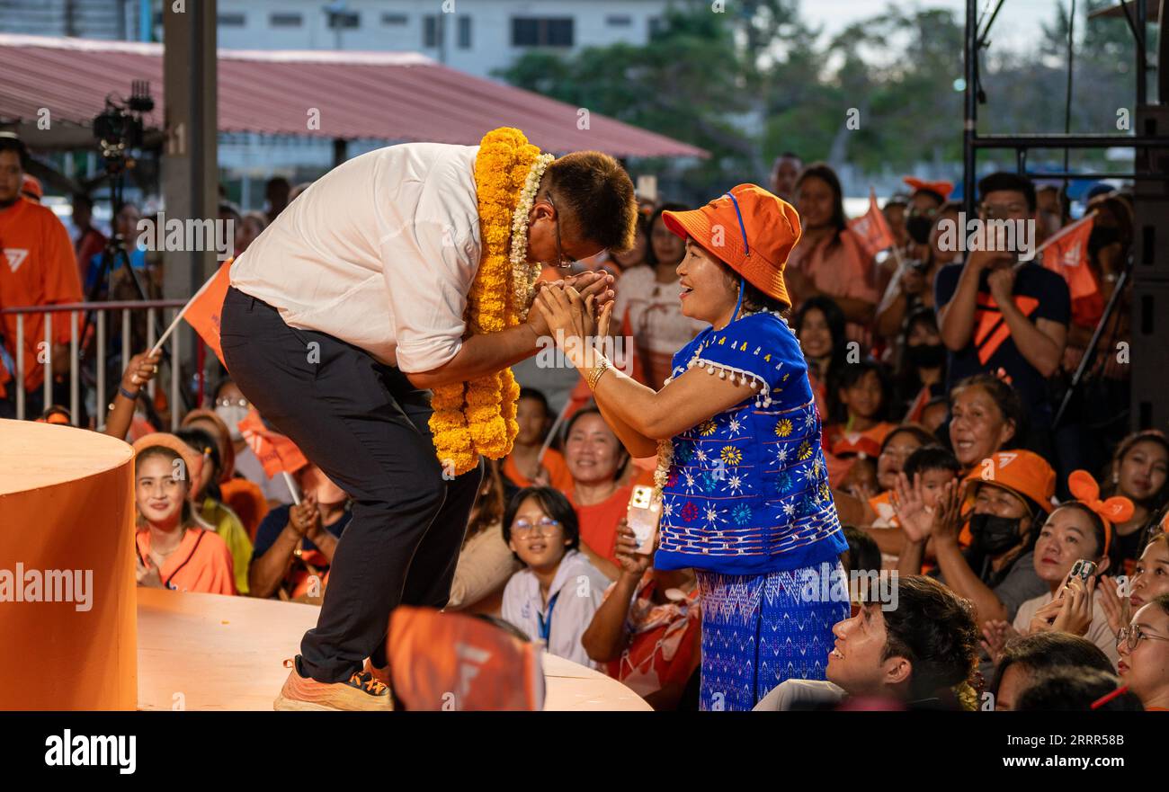 Move Forward Party Election Campaign at Rayong - Sep 2023 Stock Photo ...