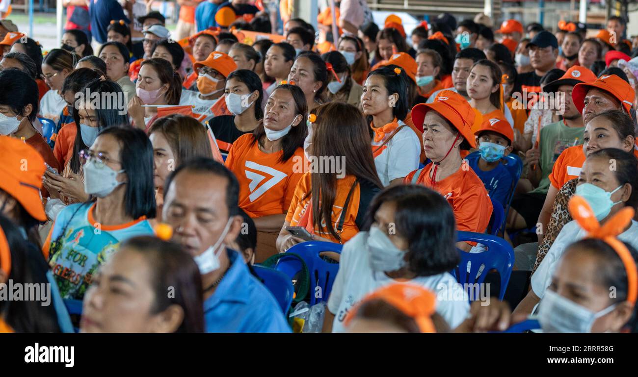 Move Forward Party Election Campaign at Rayong - Sep 2023 Stock Photo ...