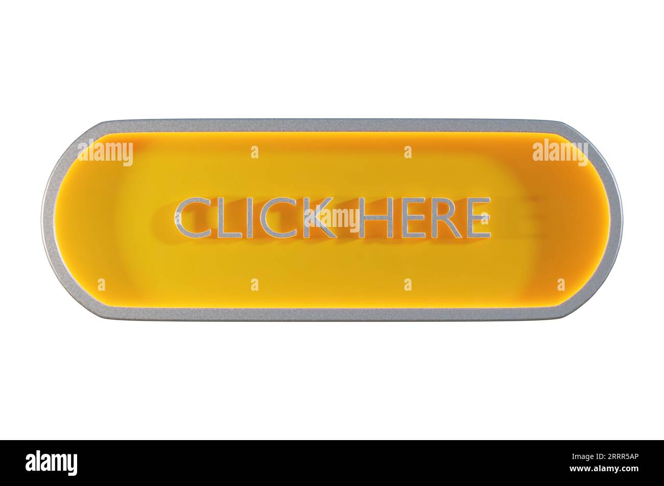 3D Illustration ,modern material style metal , CLICK HERE button Stock ...