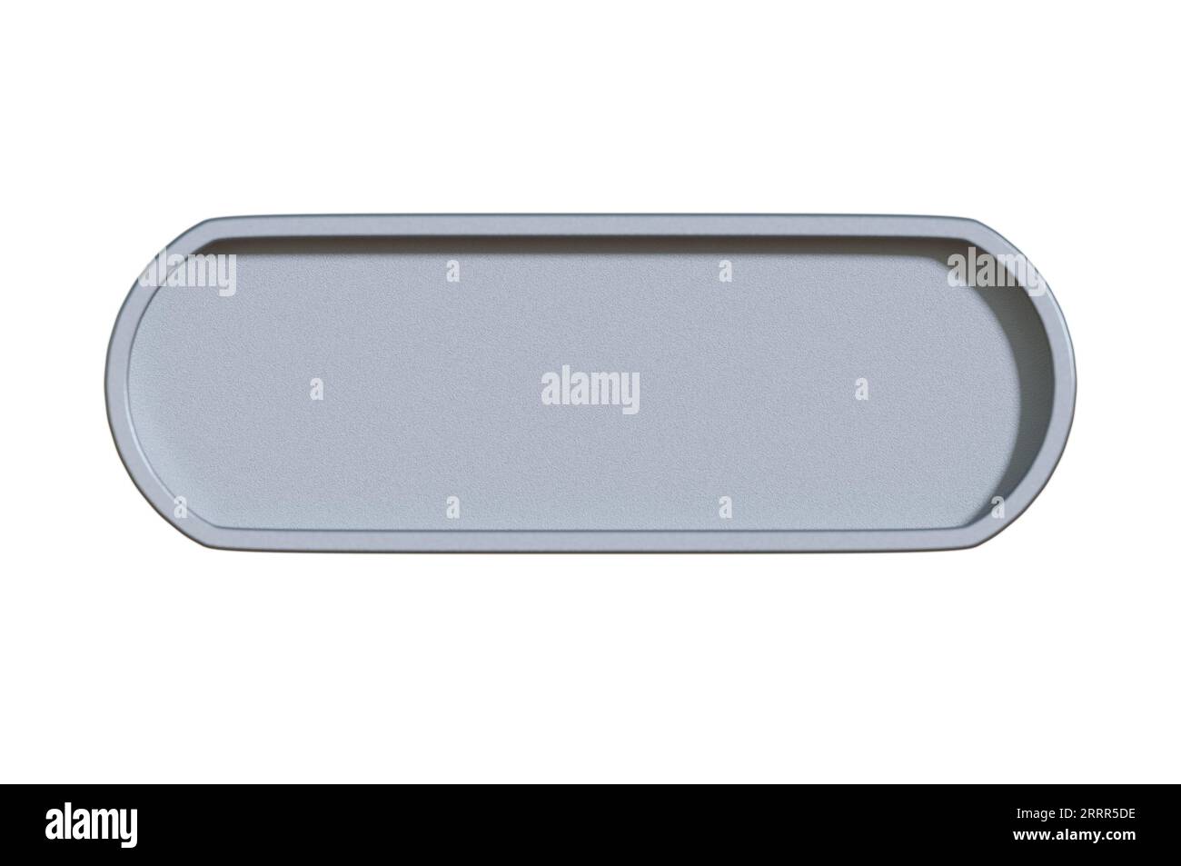 3D Illustration ,modern style metal, blank space button for text Stock ...