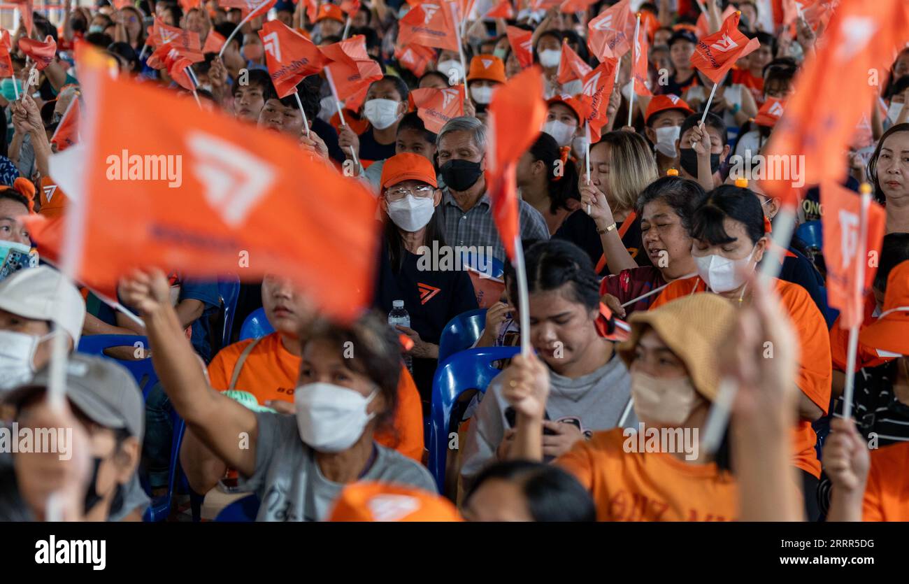 Move Forward Party Election Campaign at Rayong - Sep 2023 Stock Photo ...