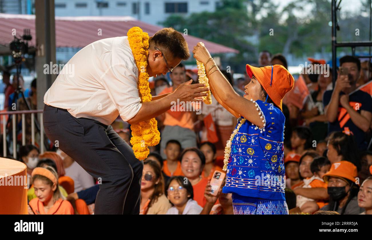 Move Forward Party Election Campaign at Rayong - Sep 2023 Stock Photo ...