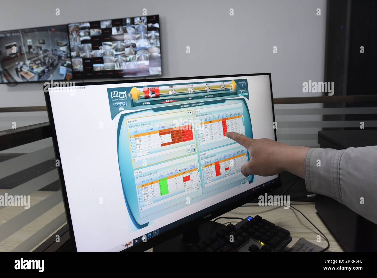 Cow monitoring system hi-res stock photography and images - Alamy