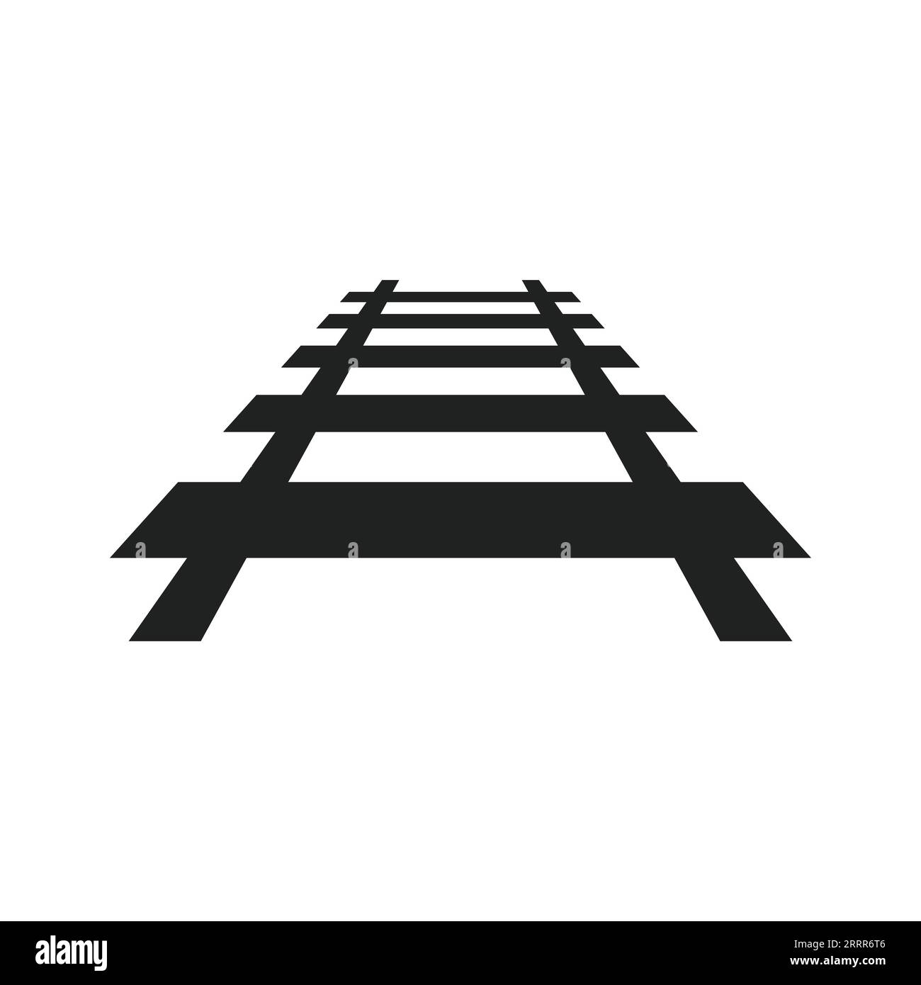 Rail Railway Track Tracks Stock Vector Images Alamy