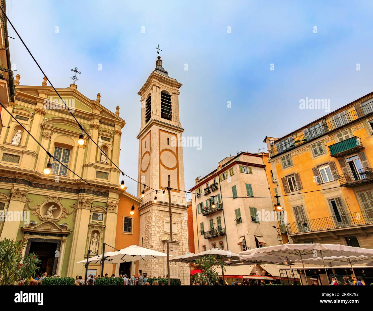 Nice, France - May 28, 2023: View onto Sainte Reparate Cathedral ...