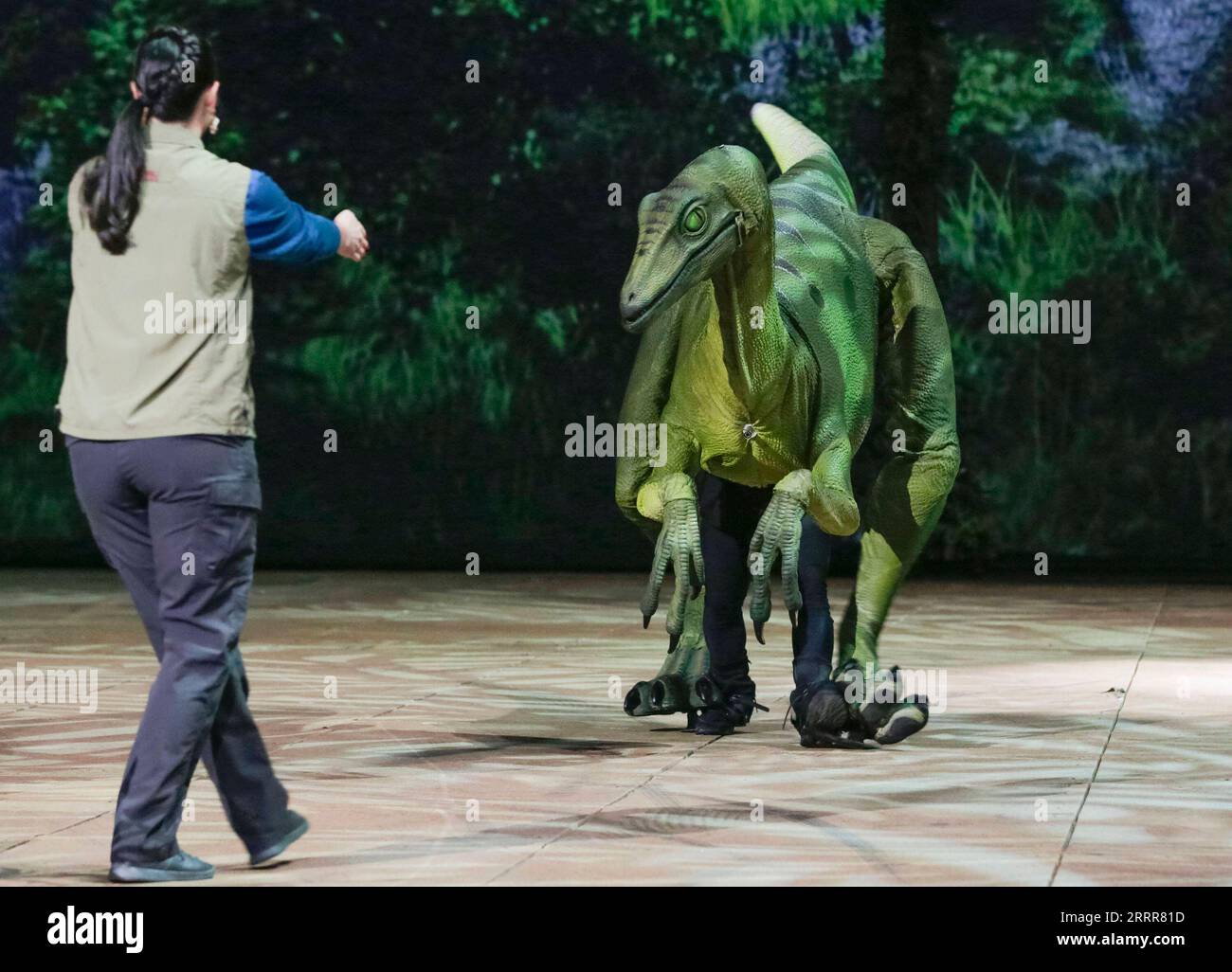 230512 -- VANCOUVER, May 12, 2023 -- Cast members rehearse during a ...