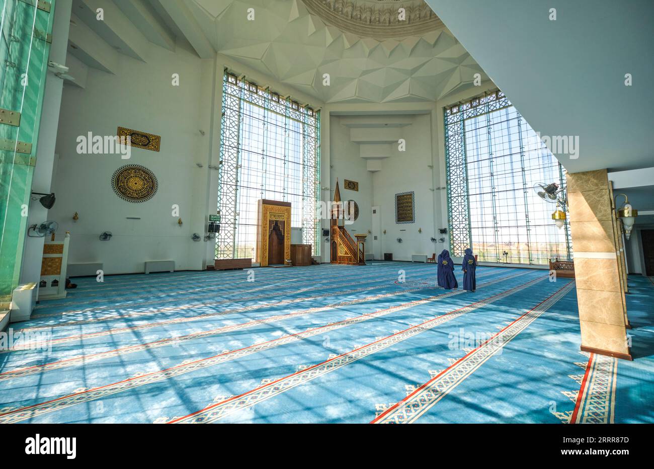 Inside main prayer hall in hi-res stock photography and images - Alamy
