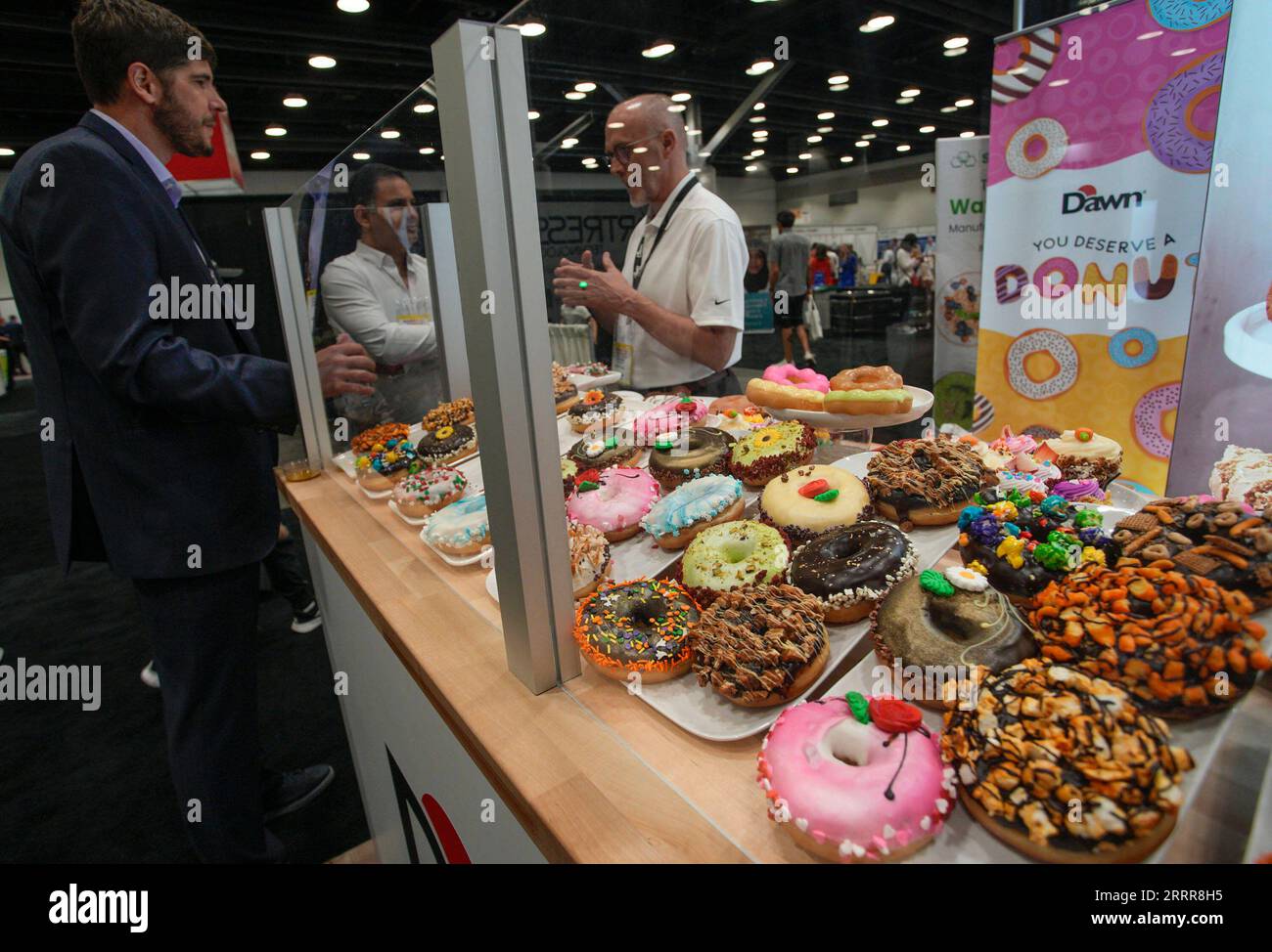 230515 -- VANCOUVER, May 15, 2023 -- Different donut creations are ...