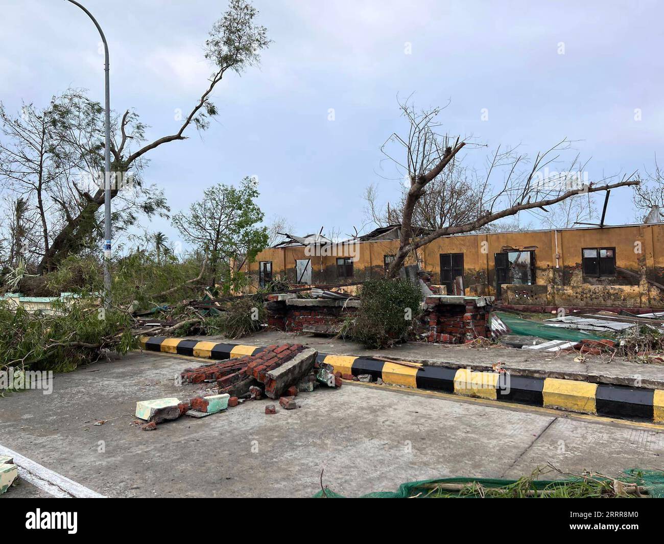230515 -- SITTWE, May 15, 2023 -- This photo taken on May 15, 2023 ...