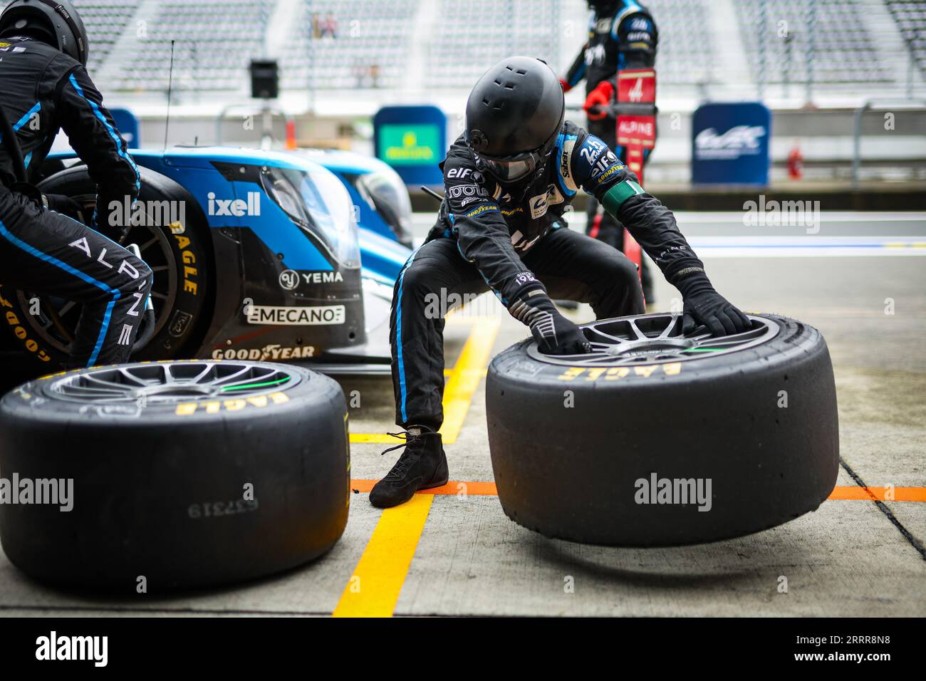 ALPINE Elf Team ambiance pitstop during the 6 Hours of Fuji 2023, 6th ...