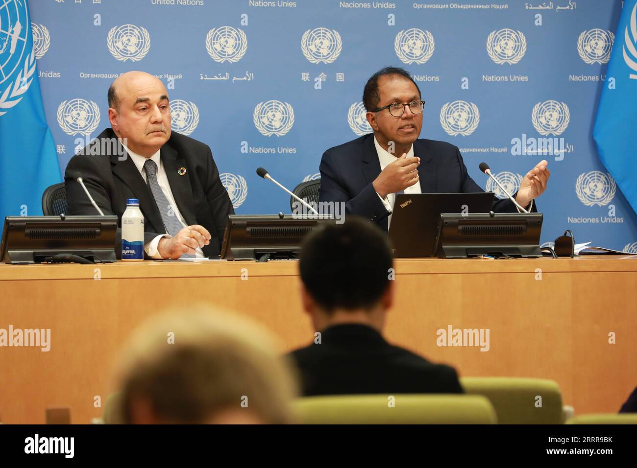 230517 -- UNITED NATIONS, May 17, 2023 -- Hamid Rashid R, lead author ...