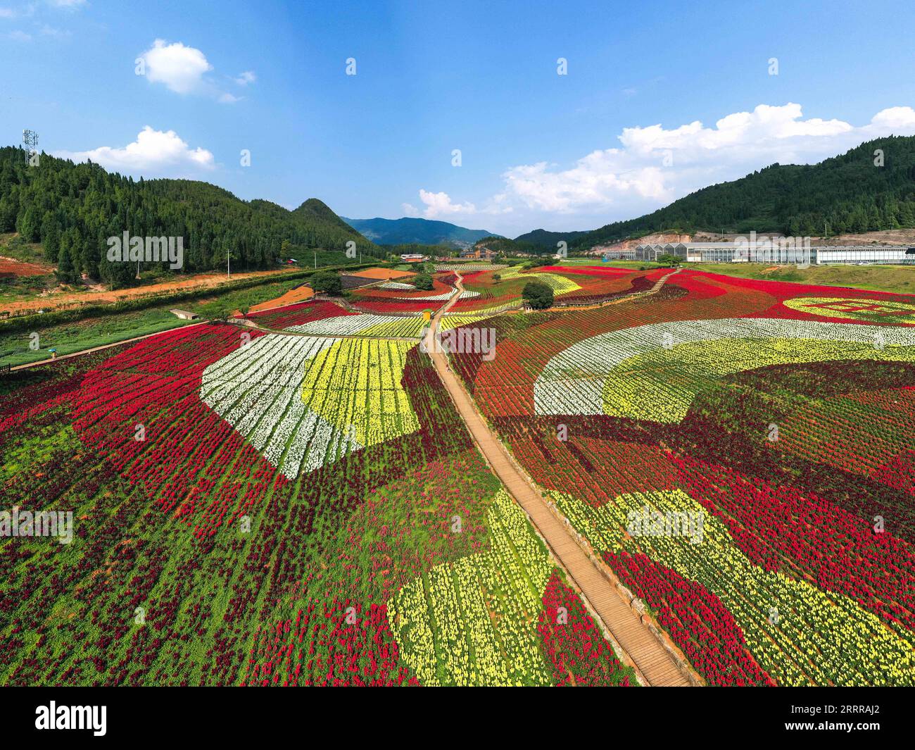 230519 -- MAJIANG, May 19, 2023 -- This aerial photo taken on May 17 ...