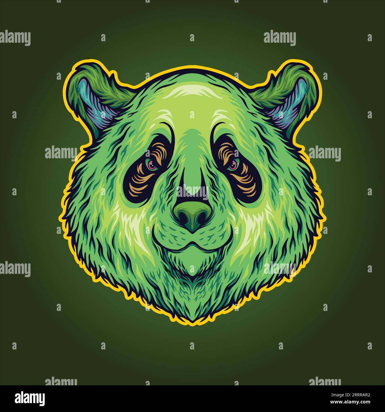 Bamboo growing wild Stock Vector Images - Alamy