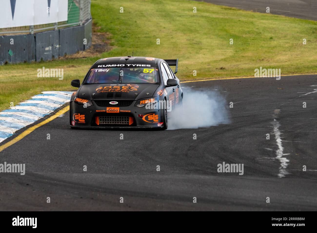 Sandown Park, Australia. 9 September, 2023. Jamie Tilley locks up the ...
