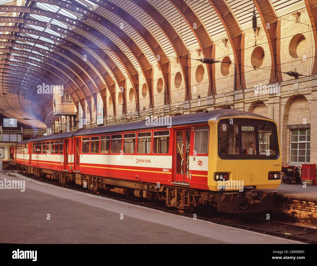 Train at a station Stock Photo - Alamy
