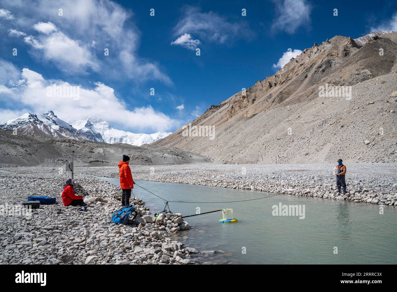 River velocity measure hi-res stock photography and images - Alamy