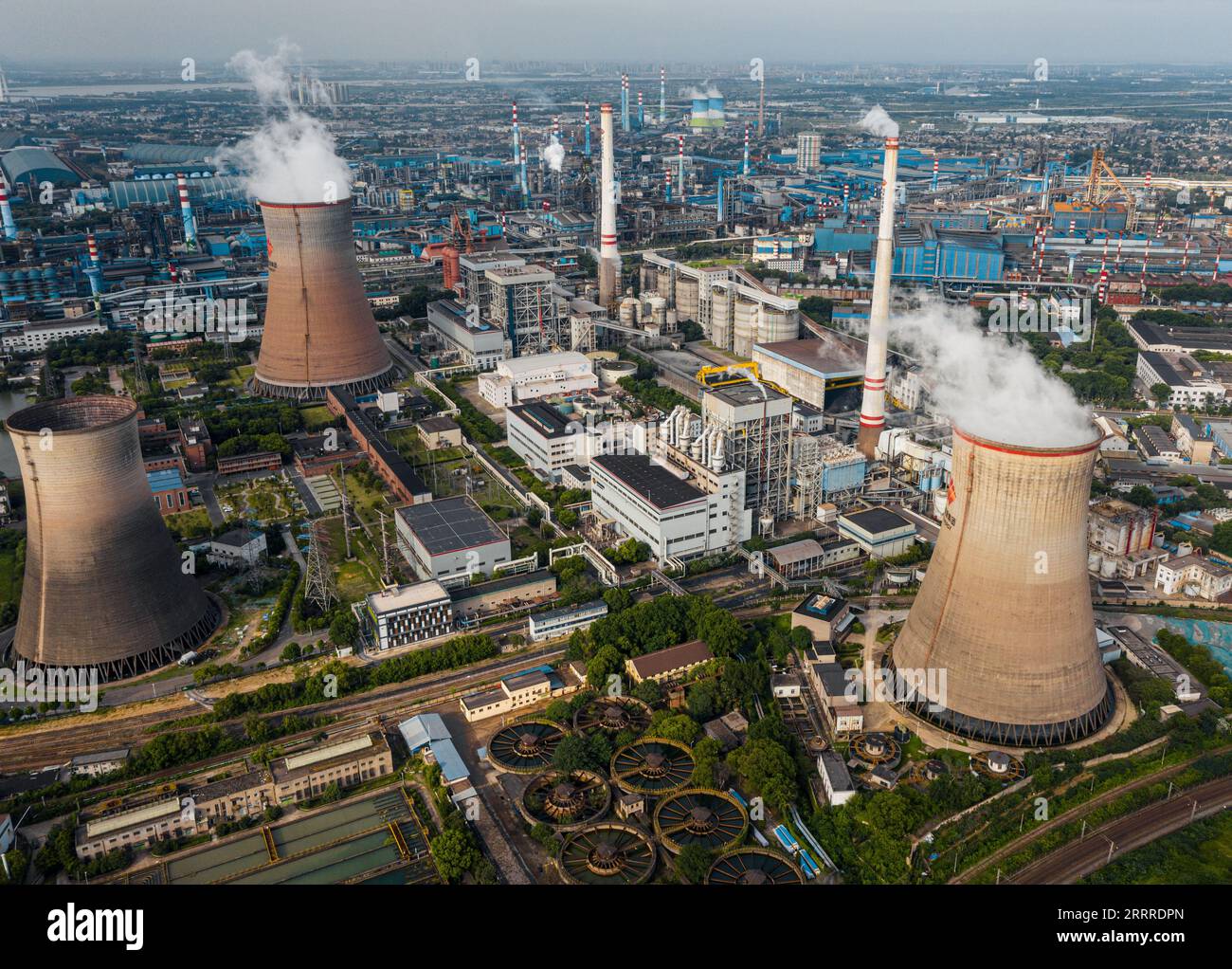China thermal power plant construction hi-res stock photography and ...