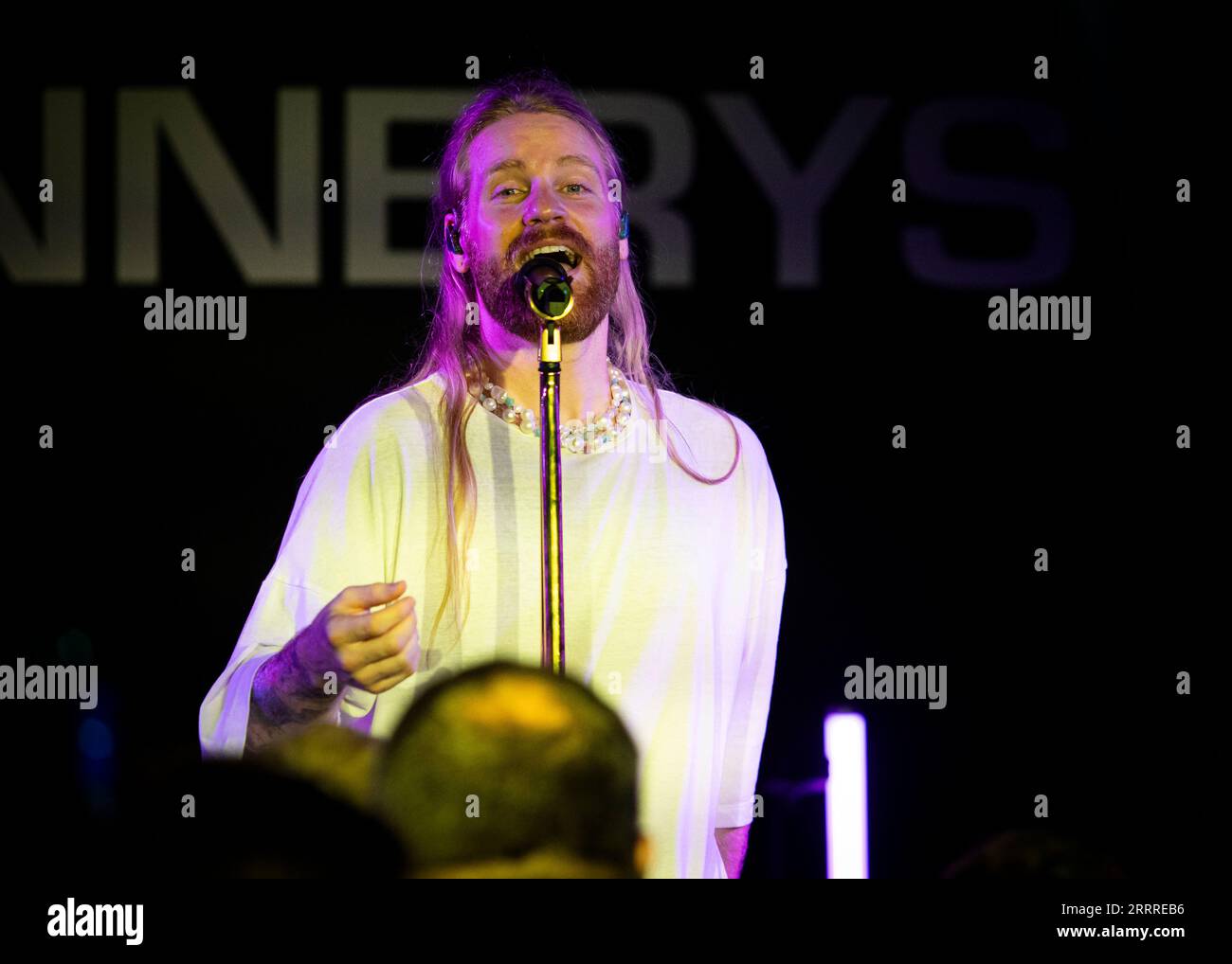 Sam Ryder (UK Eurovision entrant) playing an intimate gig at Chinnerys ...