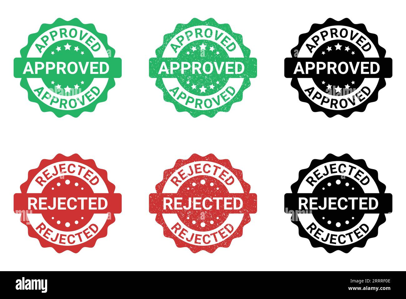 Accept stamp hi-res stock photography and images - Alamy