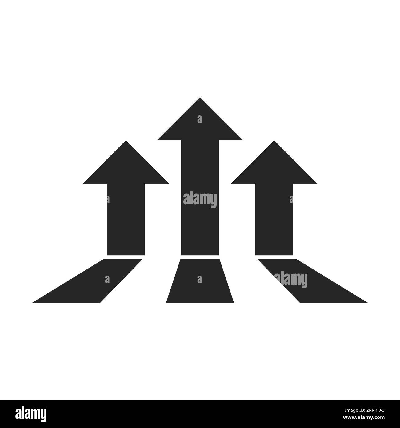 Up arrow move in upward direction icon Stock Vector Image & Art - Alamy