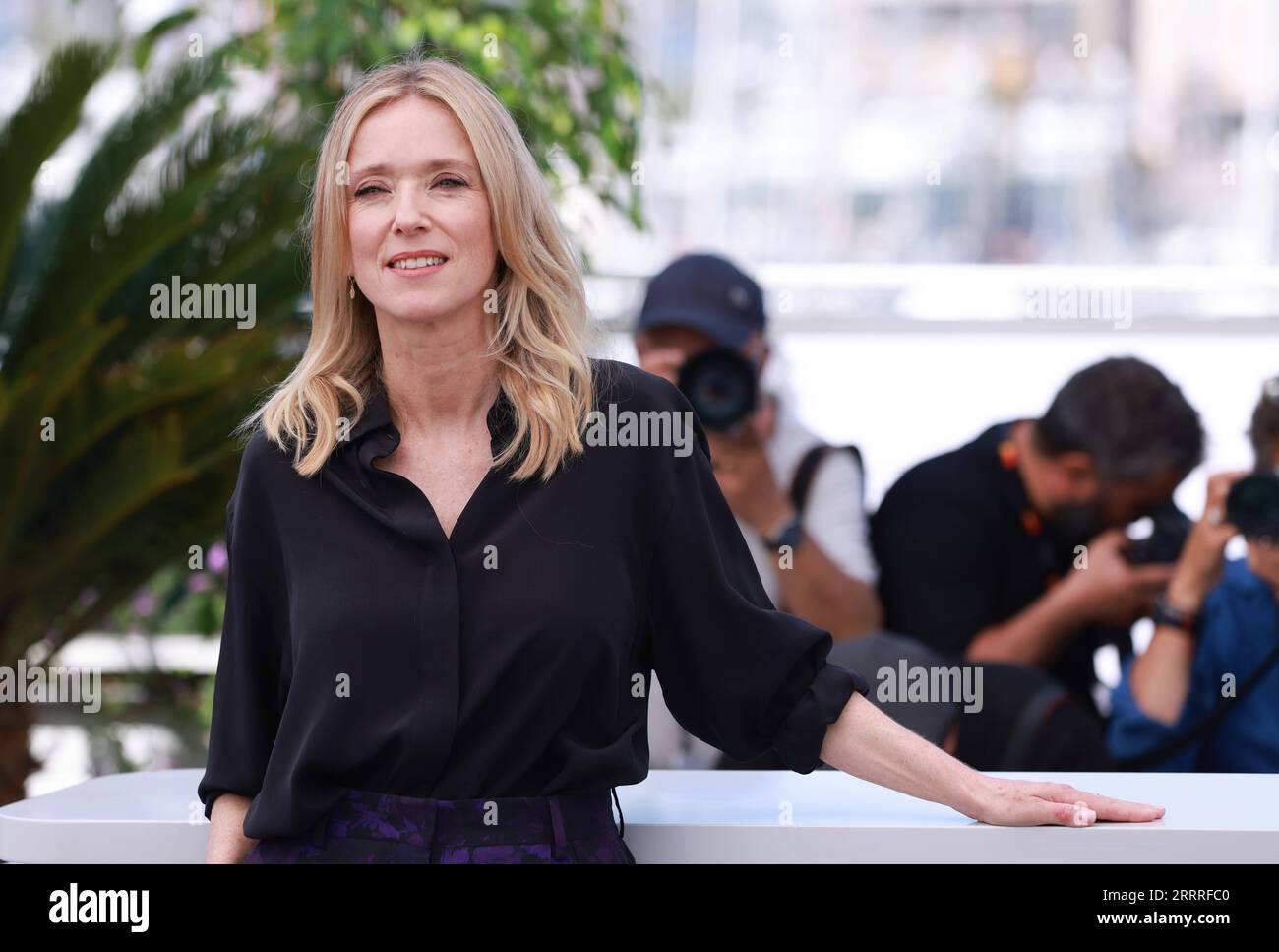 230526 Cannes May 26 2023 French Actress Lea Drucker Poses During A Photocall For The