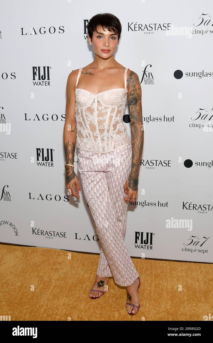 New York, USA. 08th Sep, 2023. Harley Preston attending The Daily Front ...