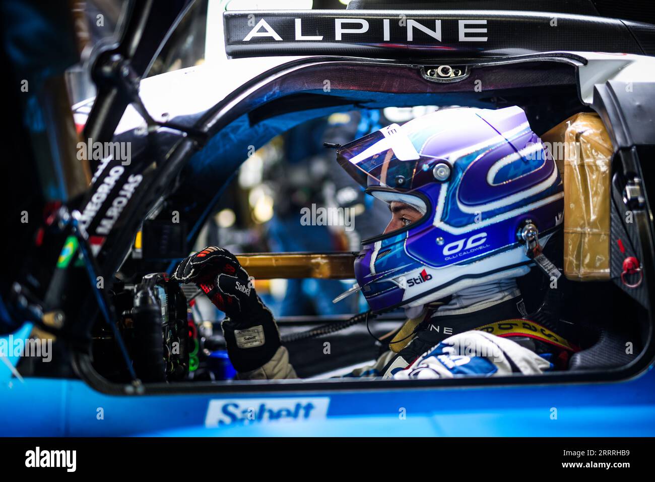 CALDWELL Oliver (gbr), Alpine Elf Team, Oreca 07 - Gibson, portrait ...
