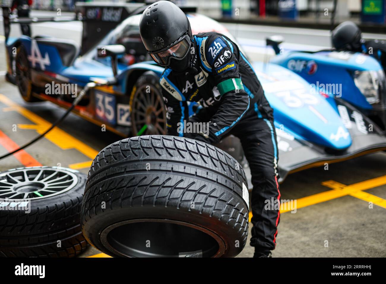 ALPINE Elf Team ambiance pitstop during the 6 Hours of Fuji 2023, 6th ...